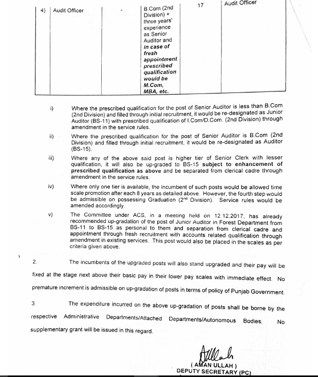 Notification of Re-Designation & Upgradation of Store Keeping Related ... Notification of Re-Designation & Upgradation of Store Keeping Related ...