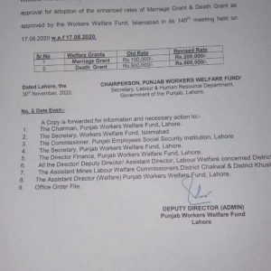 Welfare Packages for Federal Govt Employees