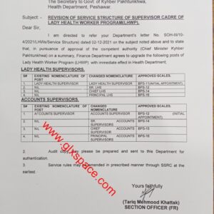 Upgradation Lady Health Workers (LHW) KPK 2022 • Galaxy World