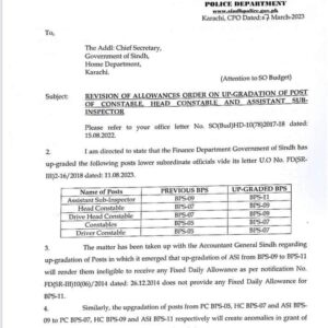 Law & Order Allowance in Lieu of Risk Allowance @ 6500/-