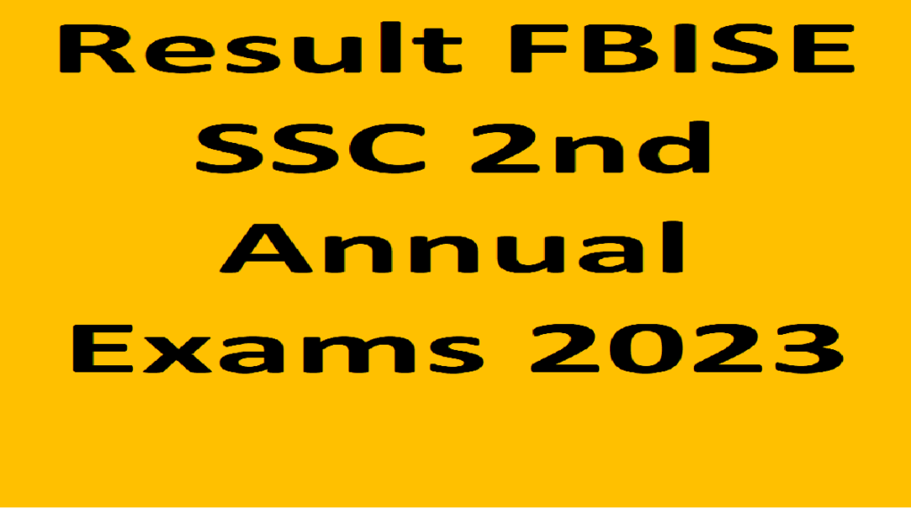 FBISE HSSC-I and HSSC-II Annual Result 2023 • Galaxy World